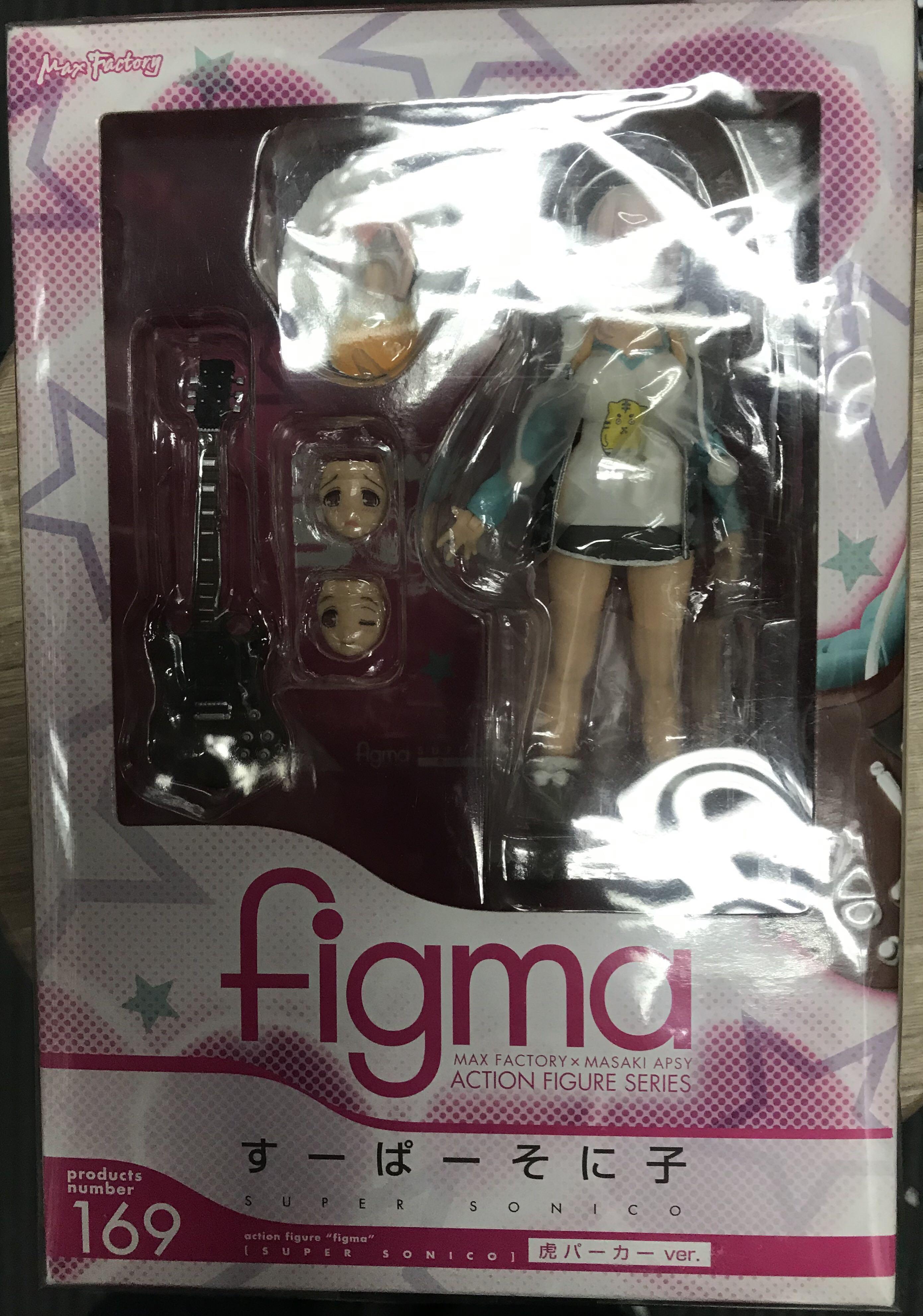 全新日版 Figma 169 Super Sonico 超級索尼子Action Figure, 興趣及遊戲, 玩具 & 遊戲類 - Carousell