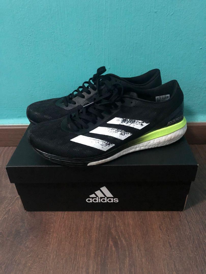 Adidas Adizero Boston 9 Running Shoe, Men's Fashion, Footwear, Sneakers ...