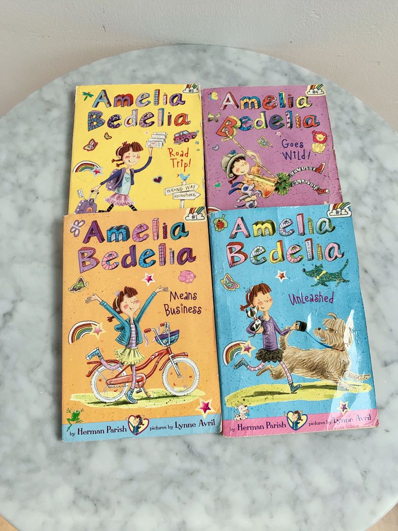 Amelia Bedelia by Herman Parish, Books 1 - 4, Books & Stationery ...