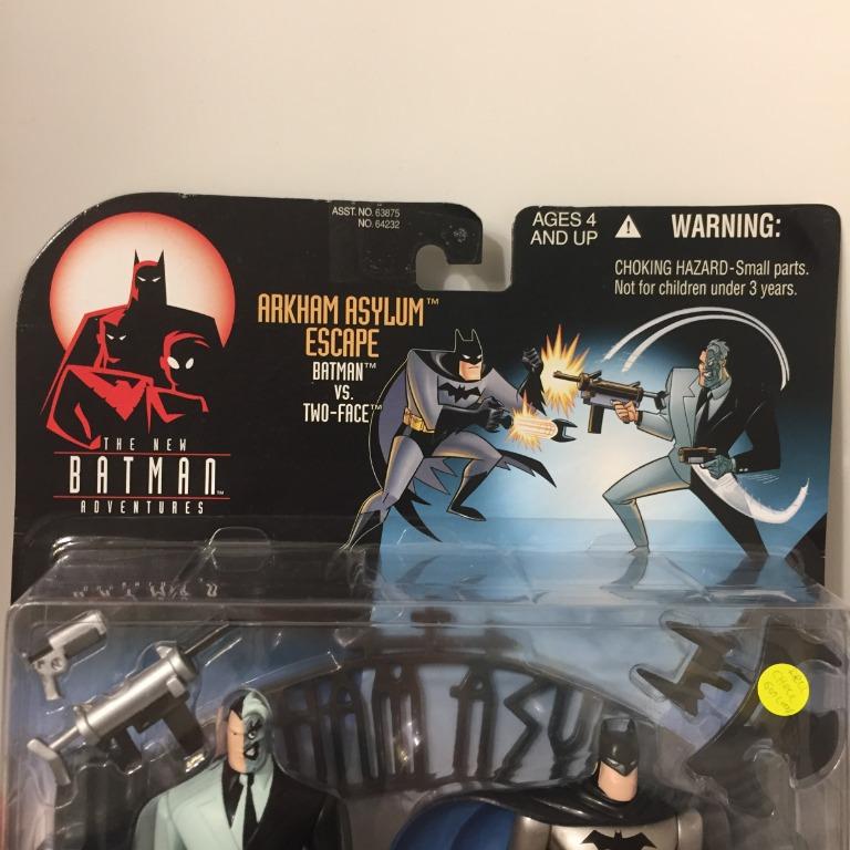 Arkham Asylum Escape 2 Pack Set Two-Face New Batman Adventures Animated ...