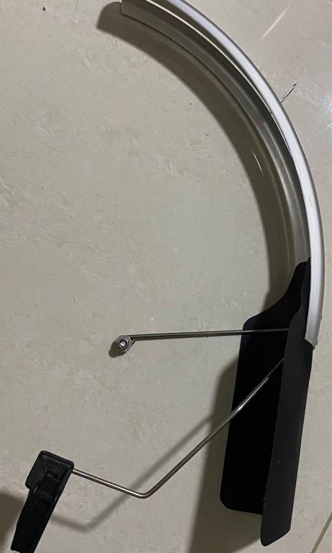 Brompton original front fender + hook set, Sports Equipment, Bicycles ...