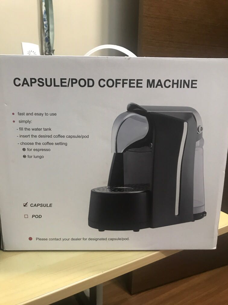 Capsule Coffee Machine, Home Appliances, Kitchenware on Carousell