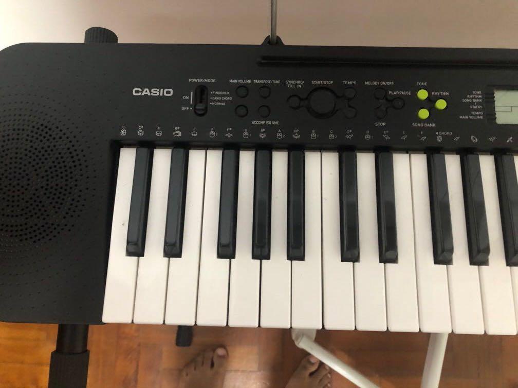 Casio Keyboard CTK 240 with stand- perfect condition, Hobbies & Toys ...