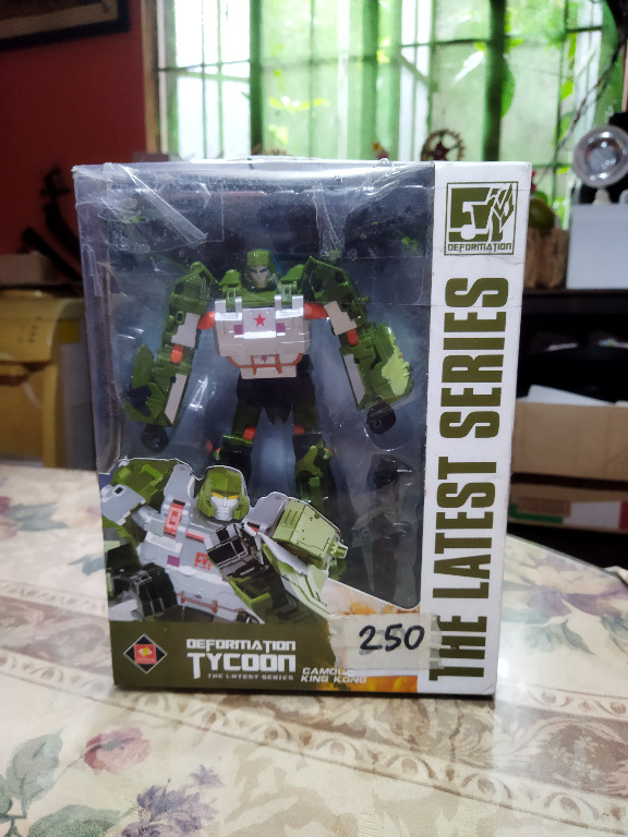 DEFORMATION TYCOON CAMOUFLAGE KING KONG (KO COMBINER WARS MEGATRON ...