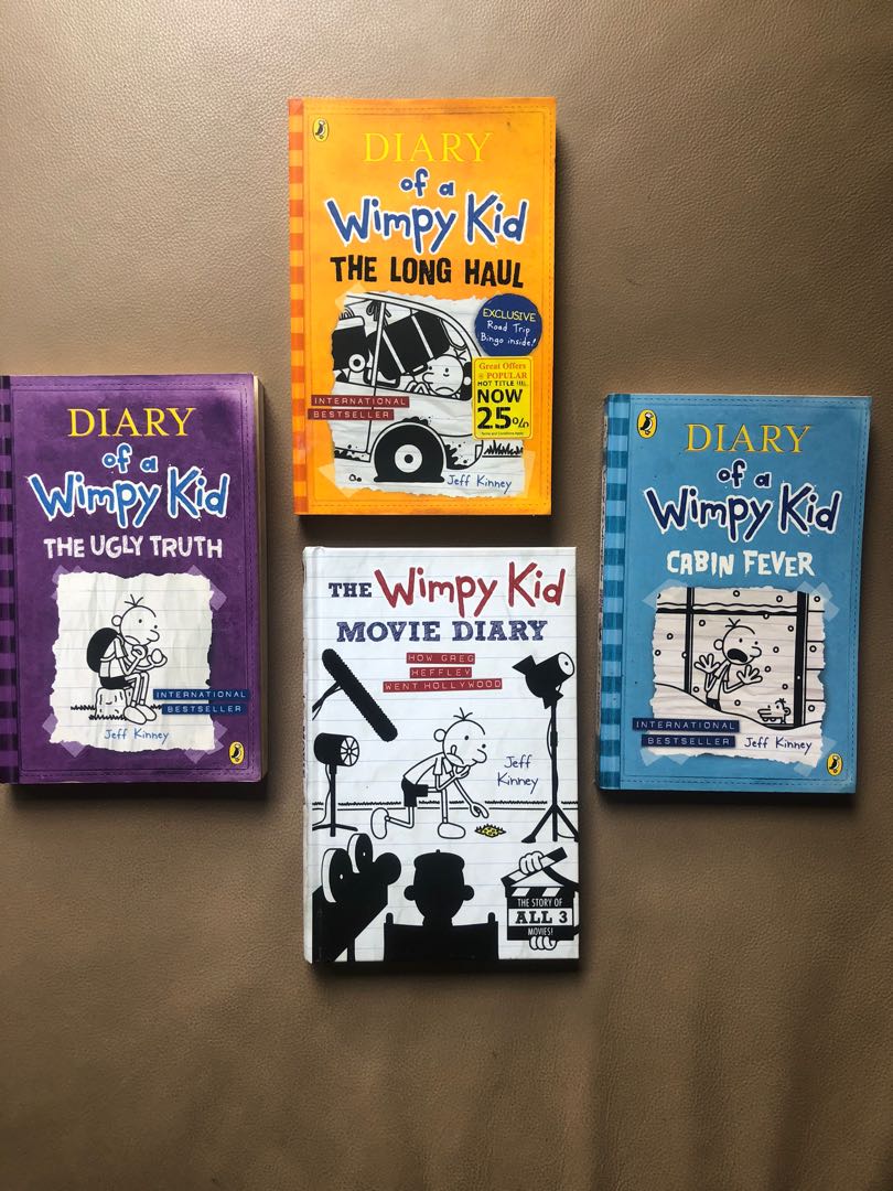 Diary Of a Wimpy Kid Combo Books, Hobbies & Toys, Books & Magazines ...