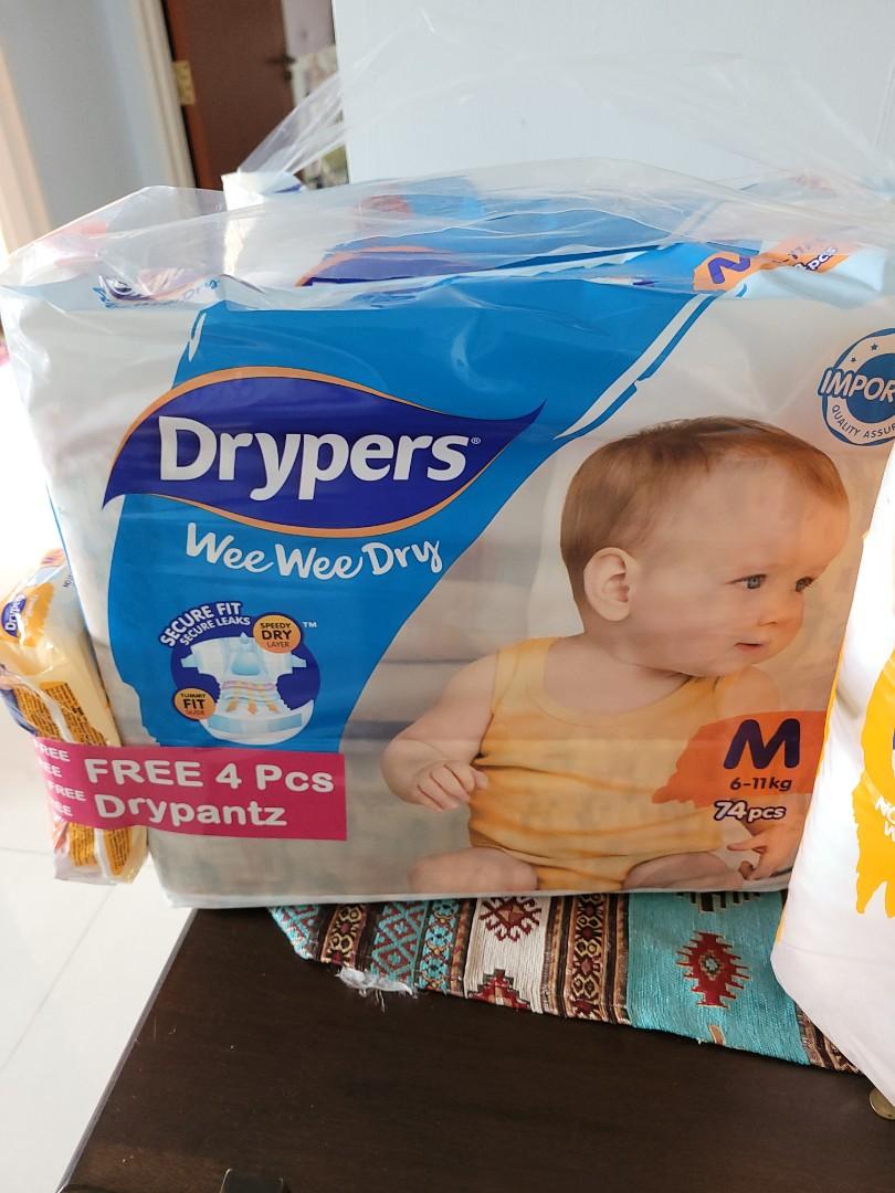Drypers Wee Wee Dry(M), Babies & Kids, Maternity Care on Carousell