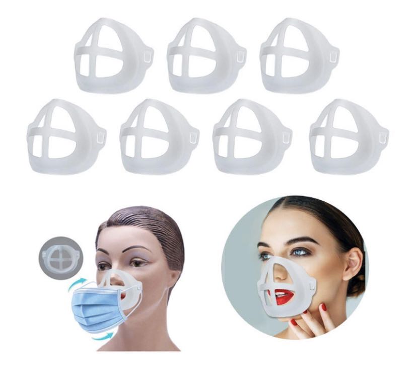 Face Mask Inner Support Frame Silicon Bracket, Health & Nutrition, Face ...