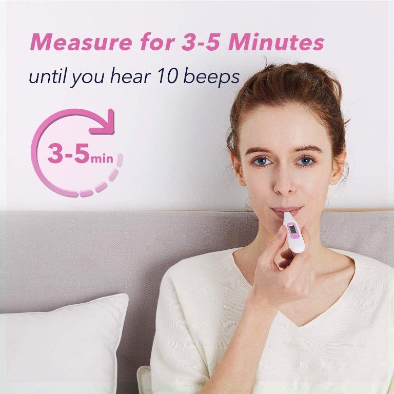 Femometer Digital Basal Body Thermometer Fertility Monitor Record BBT ...