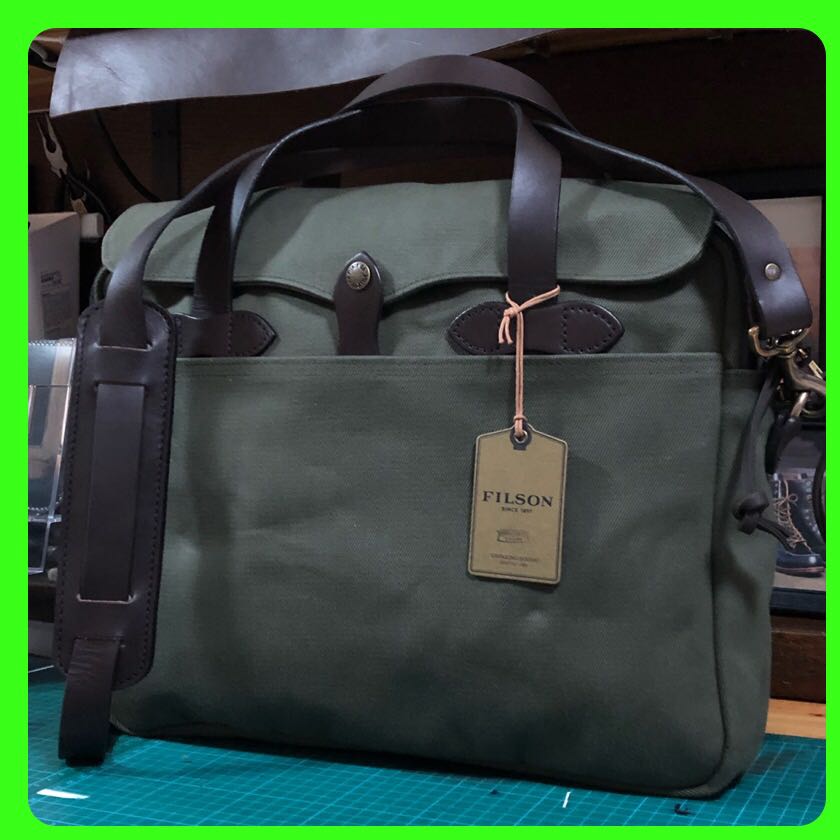 Filson Briefcase, Men's Fashion, Bags, Briefcases on Carousell