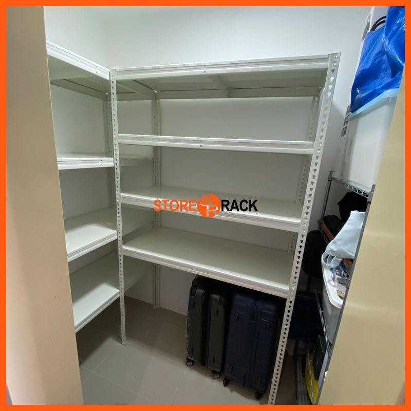 FUll Metal Boltless Rack for HDB BTO storeroom bomb shelter, Furniture ...