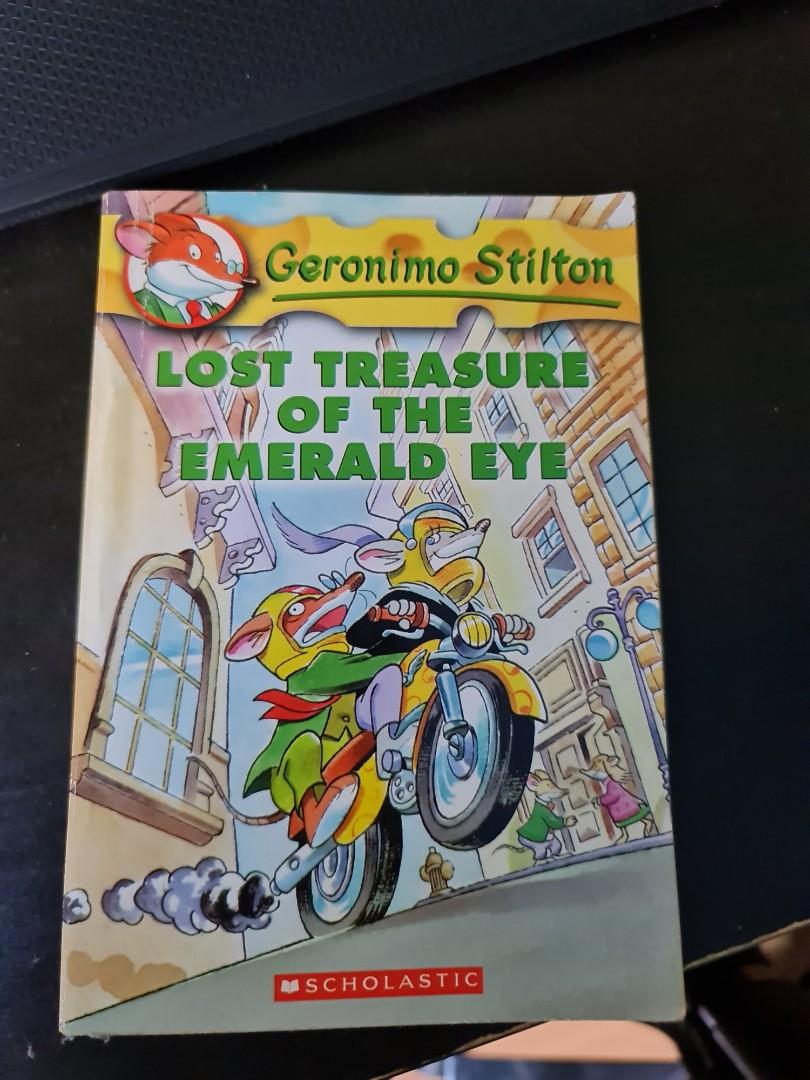 Geronimo Stilton #1 lost treasure of the emerald eye, Hobbies & Toys ...