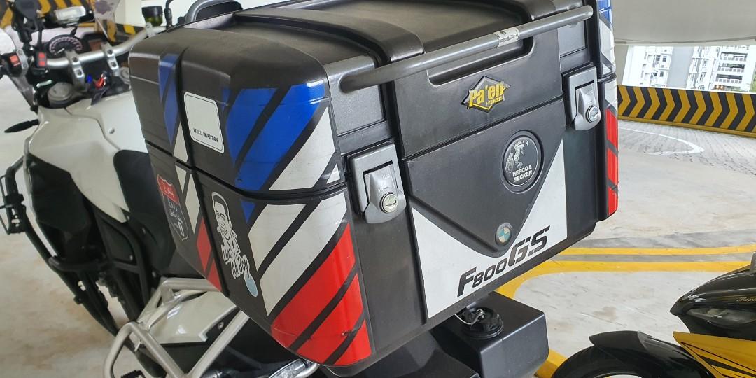 H&B GOBI BOX WITH H&B BASE PLATE, Motorcycles, Motorcycle Accessories ...