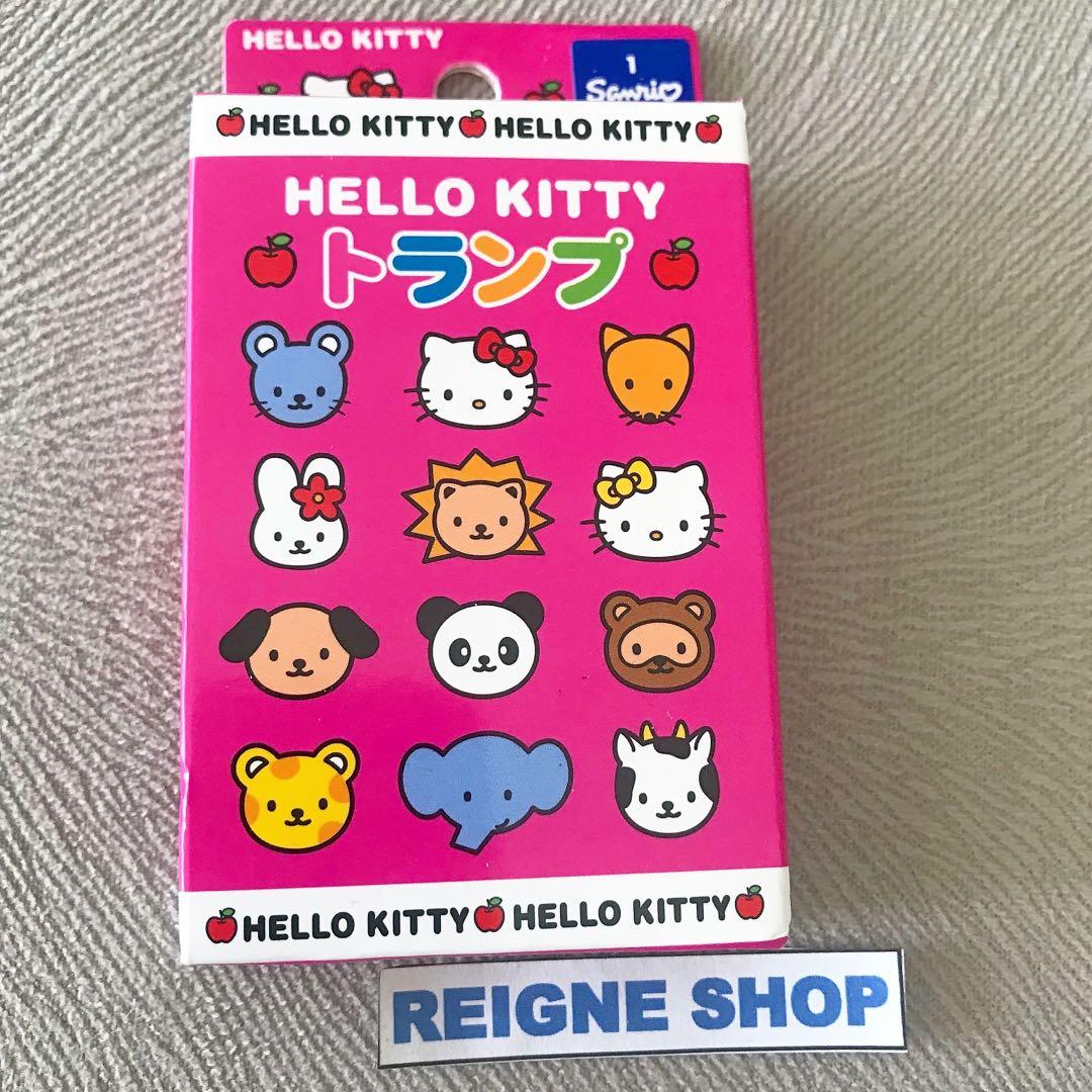 HELLO KITTY PLAYING CARDS, Hobbies & Toys, Toys & Games on Carousell
