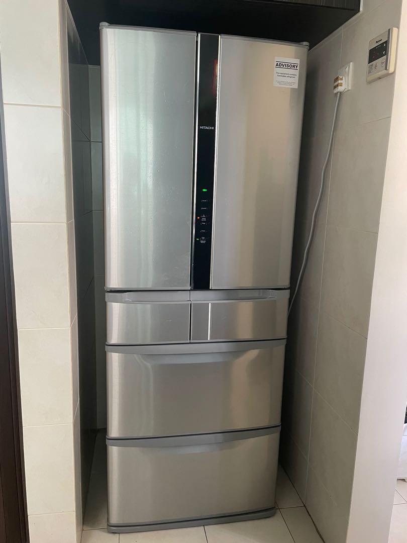 Hitachi Japanese made fridge- 6 door (delivery), Home Appliances ...
