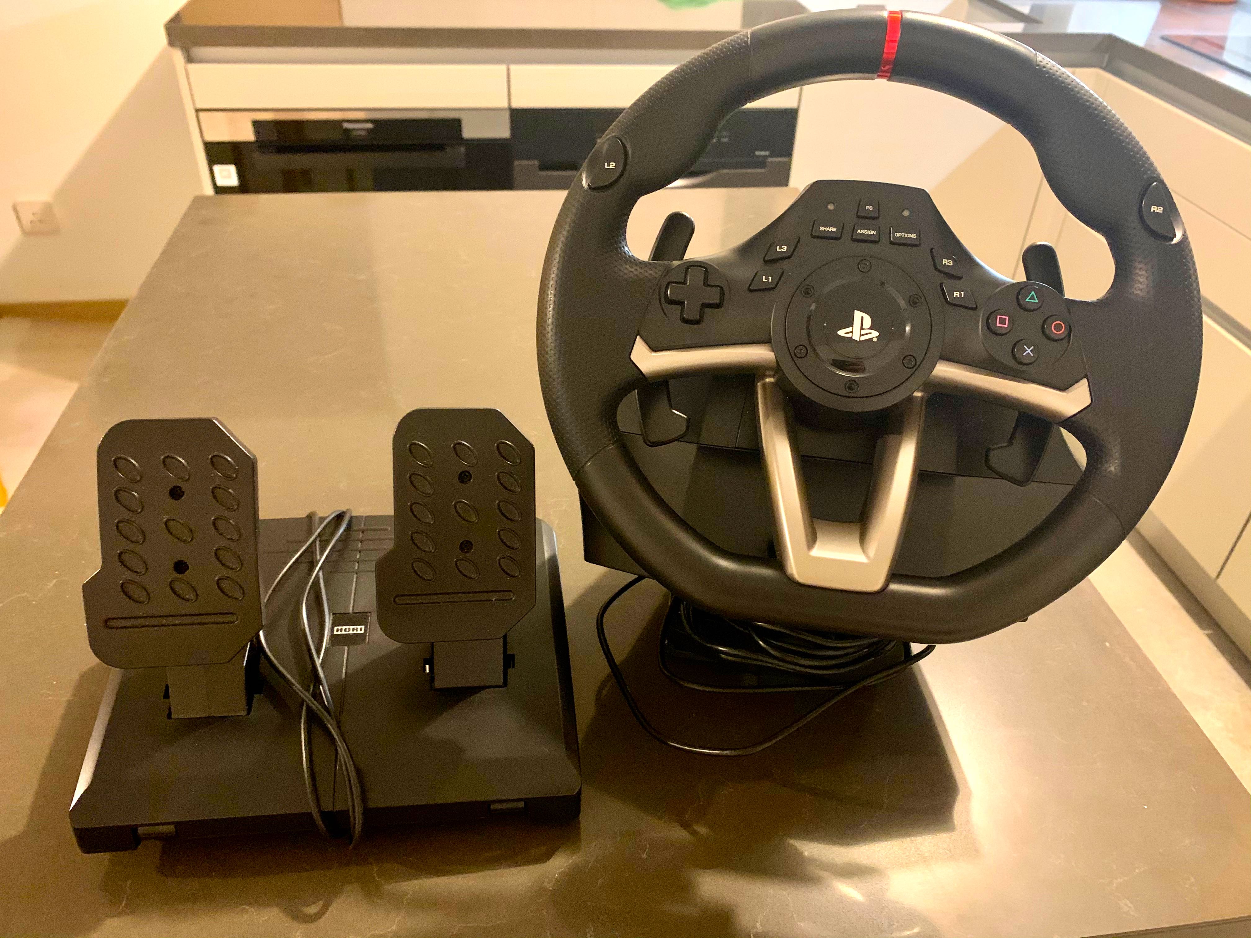 Hori RWA Racing Wheel Apex 賽車軚盤 (for PS4/PS3), 電子遊戲, 遊戲機配件, 手掣 - Carousell