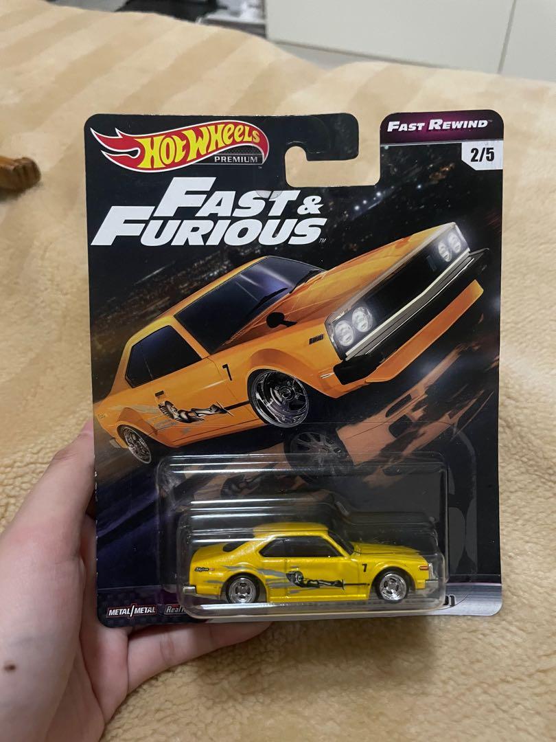 Hot Wheels Fast and Furious Premium Fast Rewind (Nissan Silvia, Nissan ...