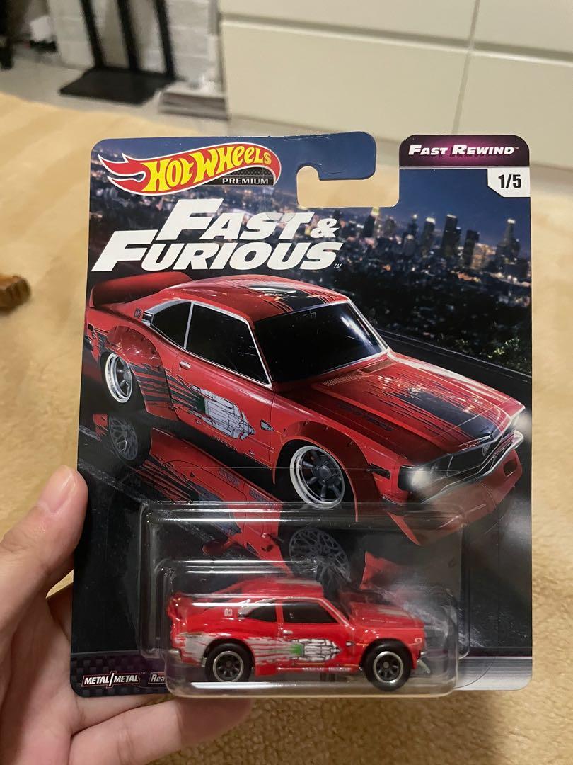 Hot Wheels Fast and Furious Premium Fast Rewind (Nissan Silvia, Nissan ...