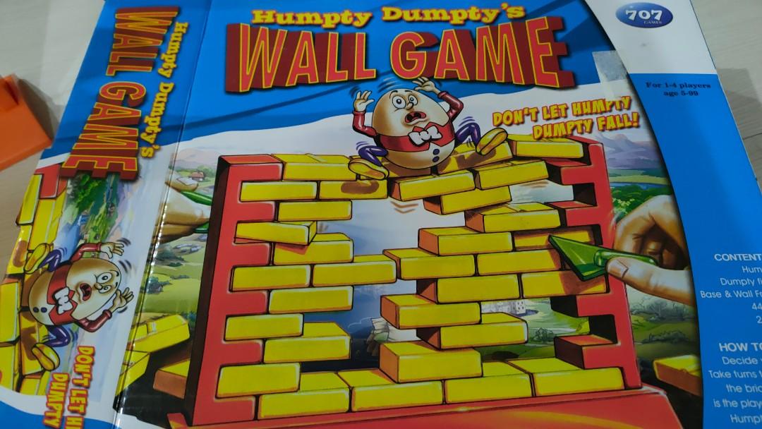 Humpty Dumpty Wall Game, Hobbies & Toys, Toys & Games on Carousell
