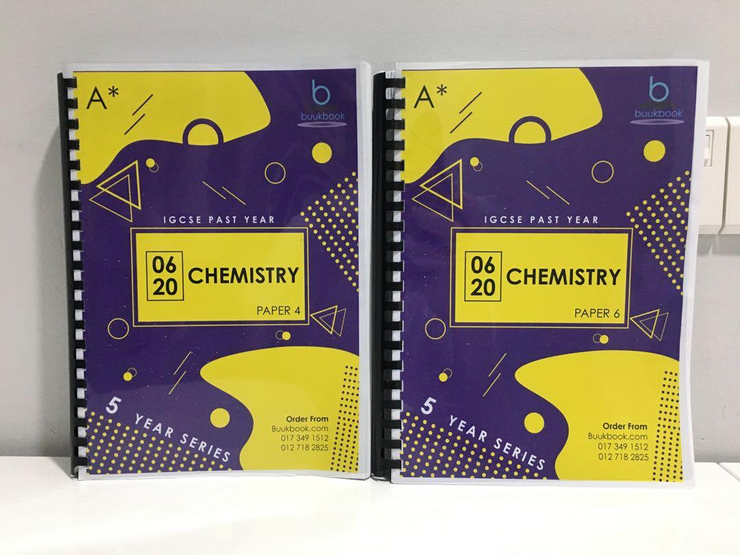 IGCSE CHEMISTRY 0620 PAST YEAR PAPER 4&6, Hobbies & Toys, Books ...
