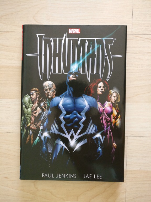 INHUMANS by Paul Jenkins & Jae Lee Oversized Hardcover Marvel Graphic ...