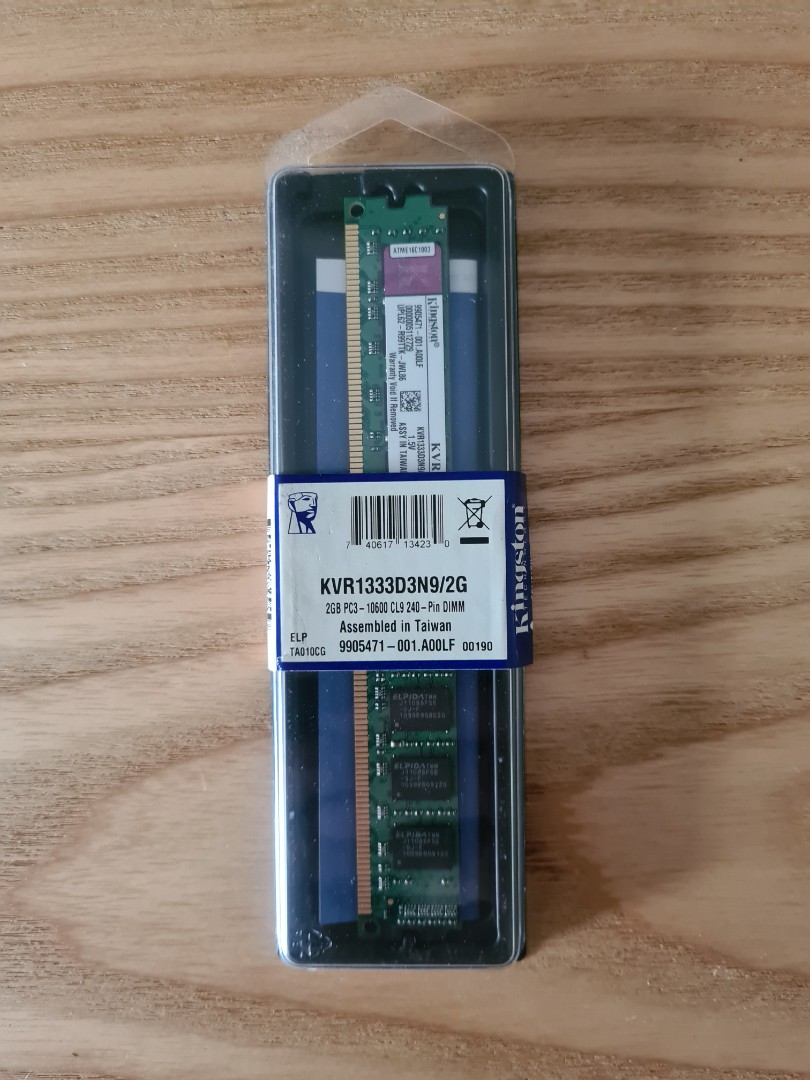 Kingston KVR1333D3N9/2G Ram, Computers & Tech, Parts & Accessories ...
