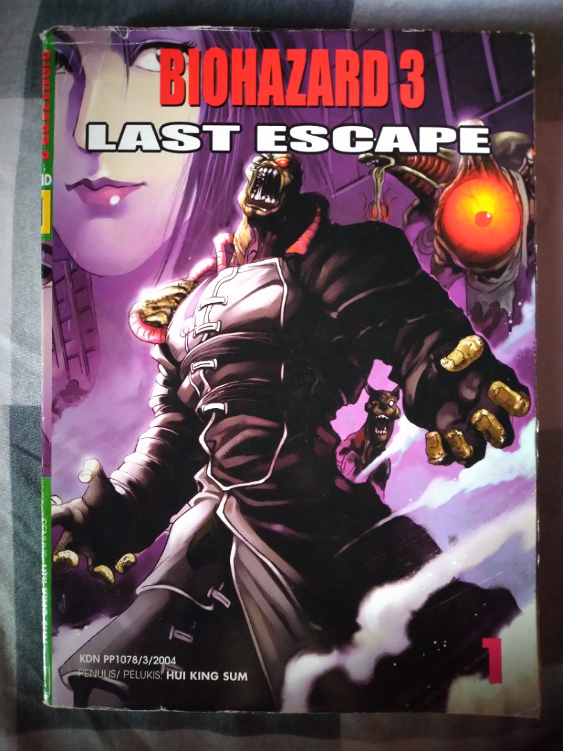 Komik Biohazard 3 Vol 1, Hobbies & Toys, Books & Magazines, Comics ...