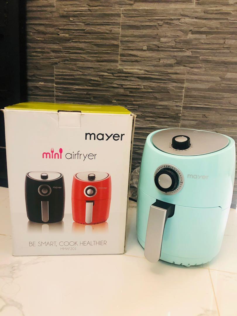 [LIMITED EDITION] Mayer Mini Airfryer Mint Colour, TV & Home Appliances ...