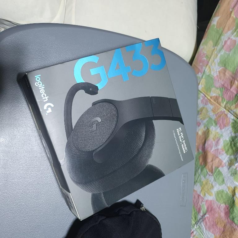 Logitech G433 7.1 Surround Gaming Headset (Black), Audio, Headphones ...