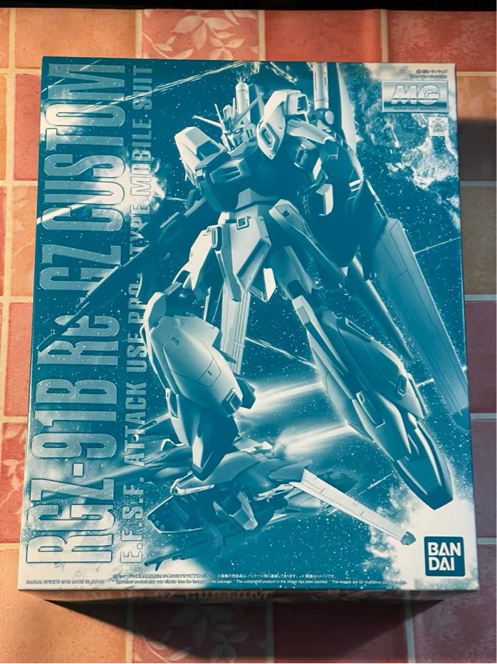 MG Re-GZ Custom Gundam P Bandai Exclusive, Hobbies & Toys, Toys & Games ...