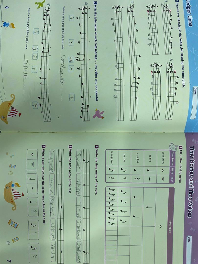 Music Theory for Young Musicians Grade 2, Hobbies & Toys, Books ...