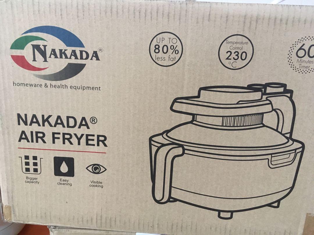 Nakada Air Fryer, TV & Home Appliances, Kitchen Appliances, Fryers on ...