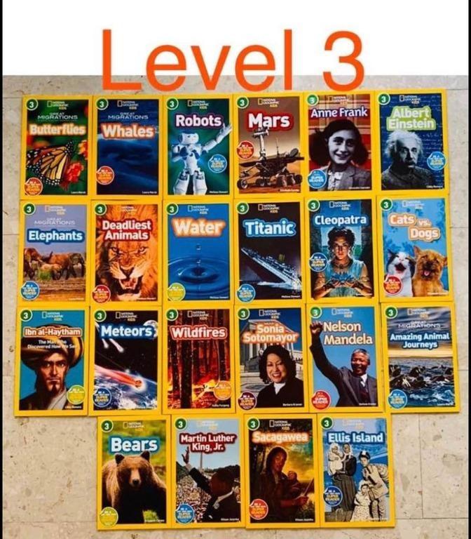 National Geographic Kids Pre L1 L2 L3, Hobbies & Toys, Books ...