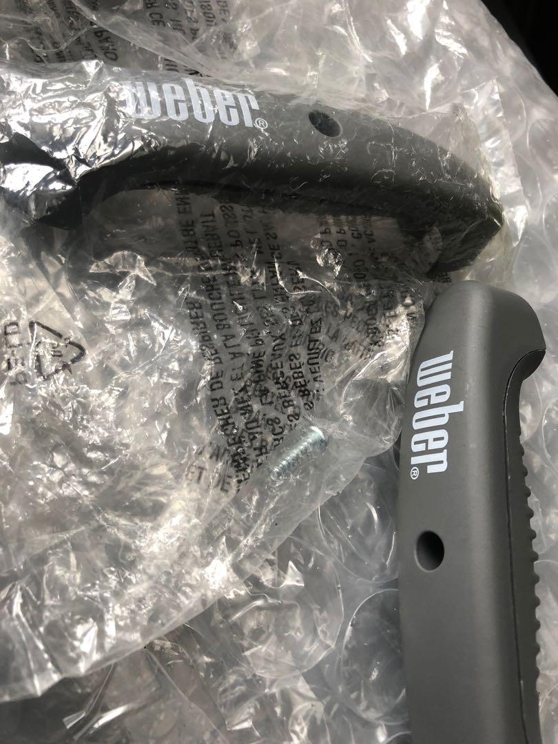 New Genuine WEBER Grill PART Handle for Lid or Side Handle for Weber ...