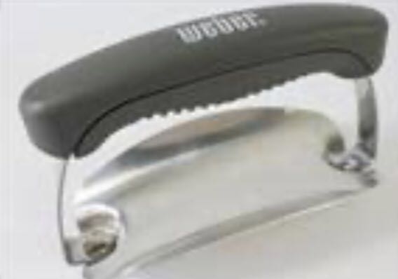 New Genuine WEBER Lid HANDLE "With Heat Shield", Weber Charcoal Models ...