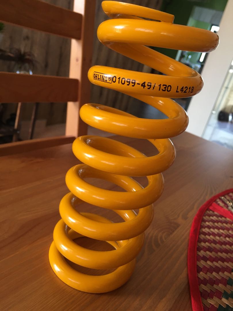 Ohlins spring, Motorcycles, Motorcycle Accessories on Carousell