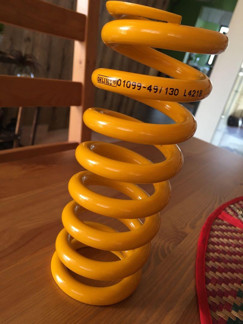 Ohlins spring, Motorcycles, Motorcycle Accessories on Carousell