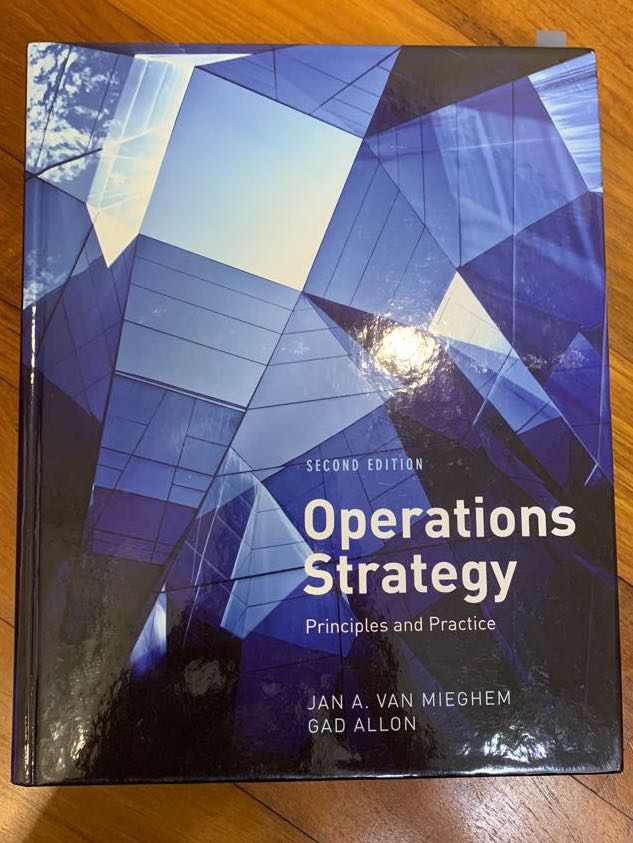 Operations Strategy: Principles and Practice, Hobbies & Toys, Books ...
