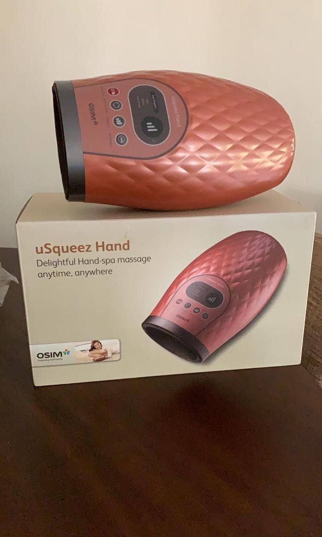 Osim usqueeze hand, Health & Nutrition, Massage Devices on Carousell