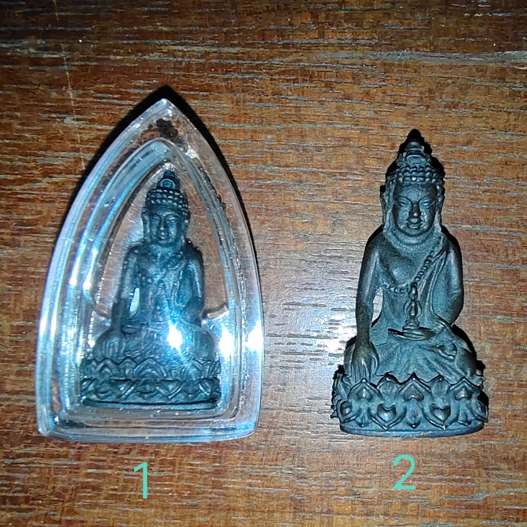 Phra Kring and Phra Chaiwat, LP Pherm, Wat Klang Bang Keow, Hobbies & Toys, Memorabilia ...