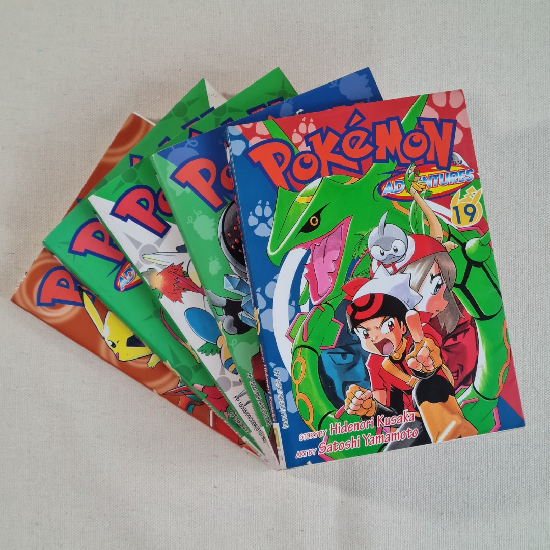 Pokemon Adventures Volumes 20-23 Set only (2005-2007 Print) - Second ...