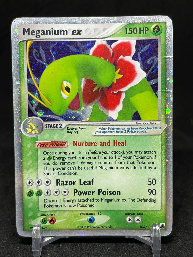 Pokemon Meganium Card