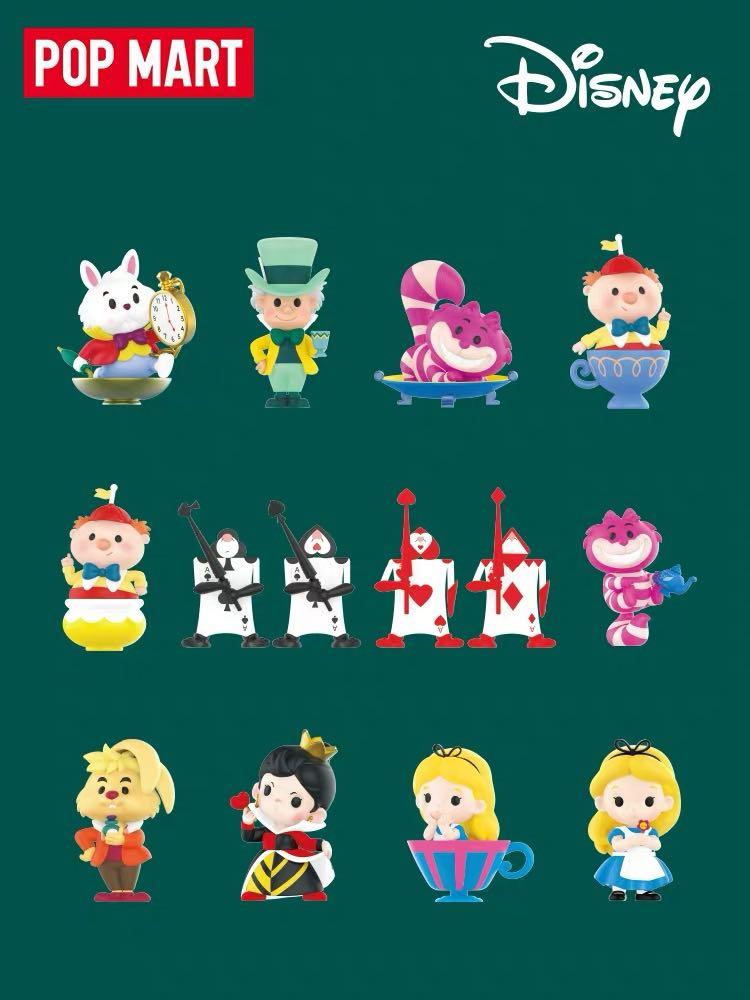 清貨*Popmart Alice in the wonderland 愛麗絲 DisneyLand, 興趣及遊戲, 收藏品及紀念品, 明星周邊 ...