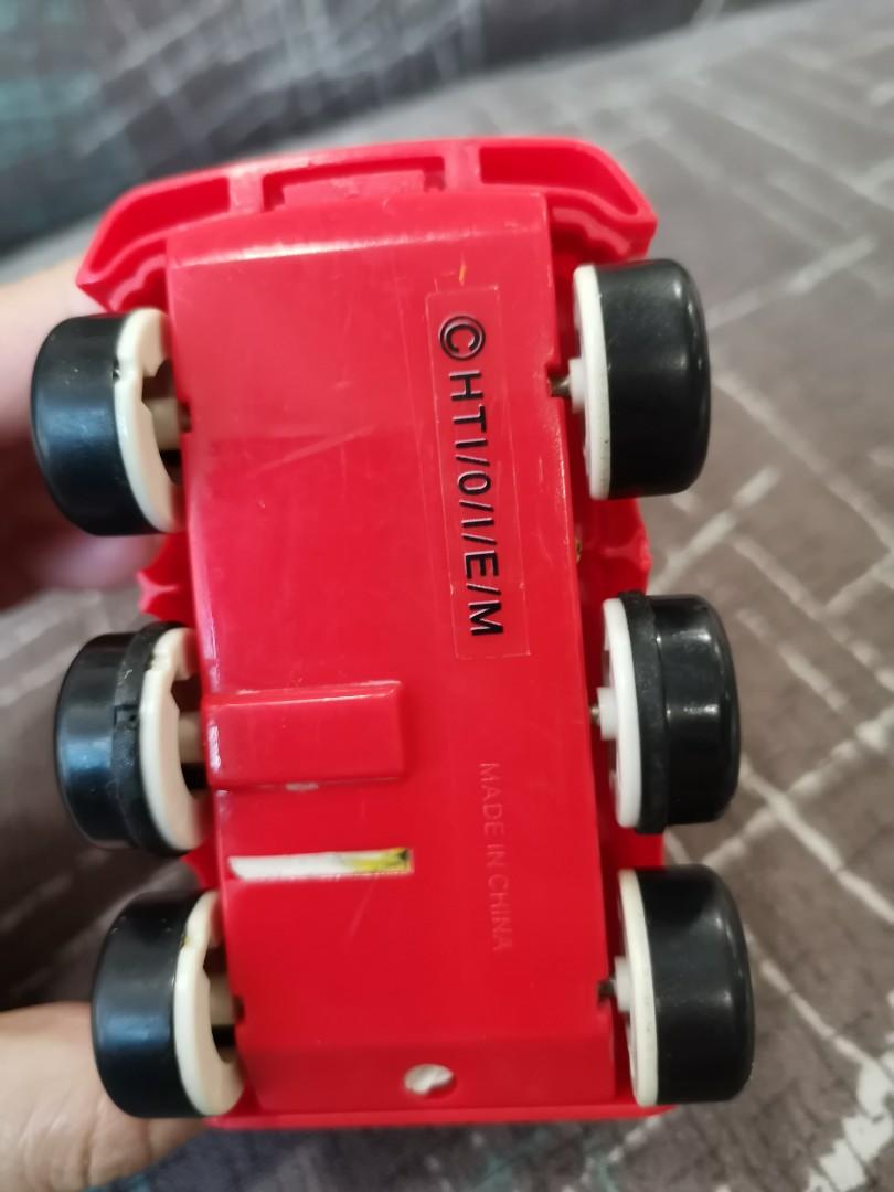 PORORO FIRE CAR, Hobbies & Toys, Toys & Games on Carousell