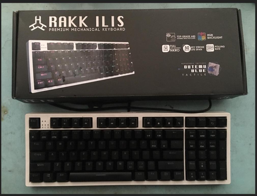 Rakk Ilis - Brown Switch (Custom), Computers & Tech, Parts ...