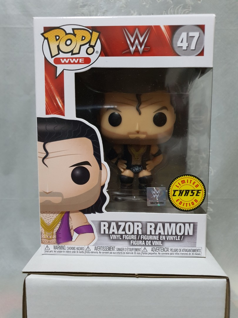 Razor Ramon Chase Funko Pop! Scott Hall WWE, Hobbies & Toys, Toys ...