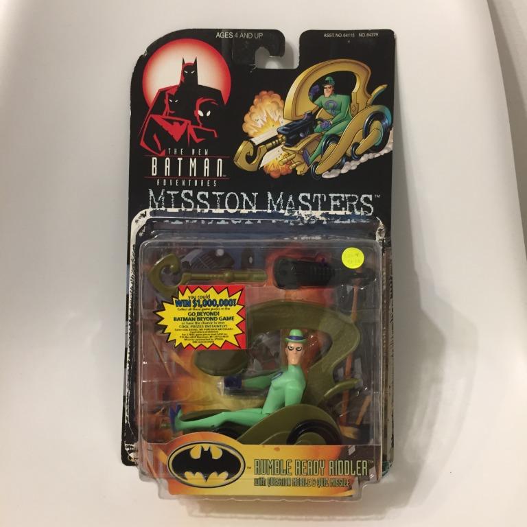 Rumble Ready Riddler Batman Animated Series Mission Masters BTAS TNBA ...