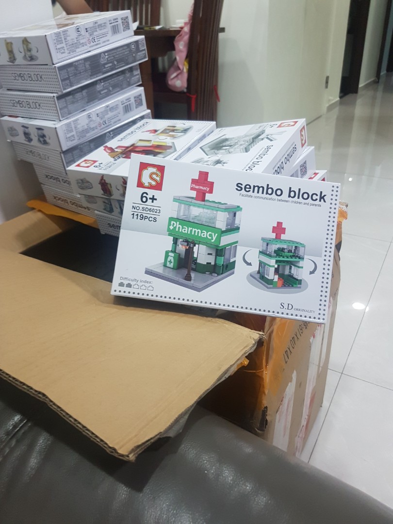 Sembo Block ( bigger box type ), Hobbies & Toys, Toys & Games on Carousell