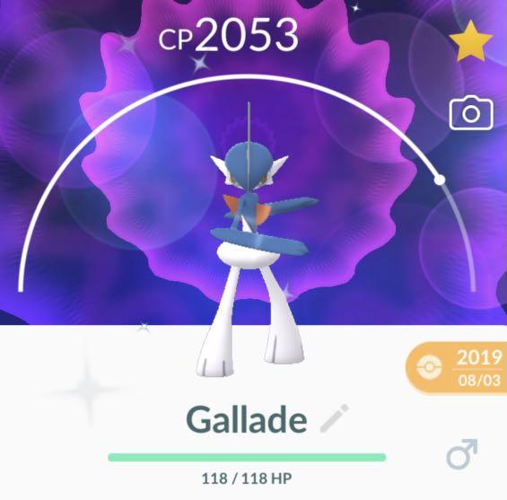 Shiny Gallade with Synchronoise Attack, Video Gaming, Gaming ...