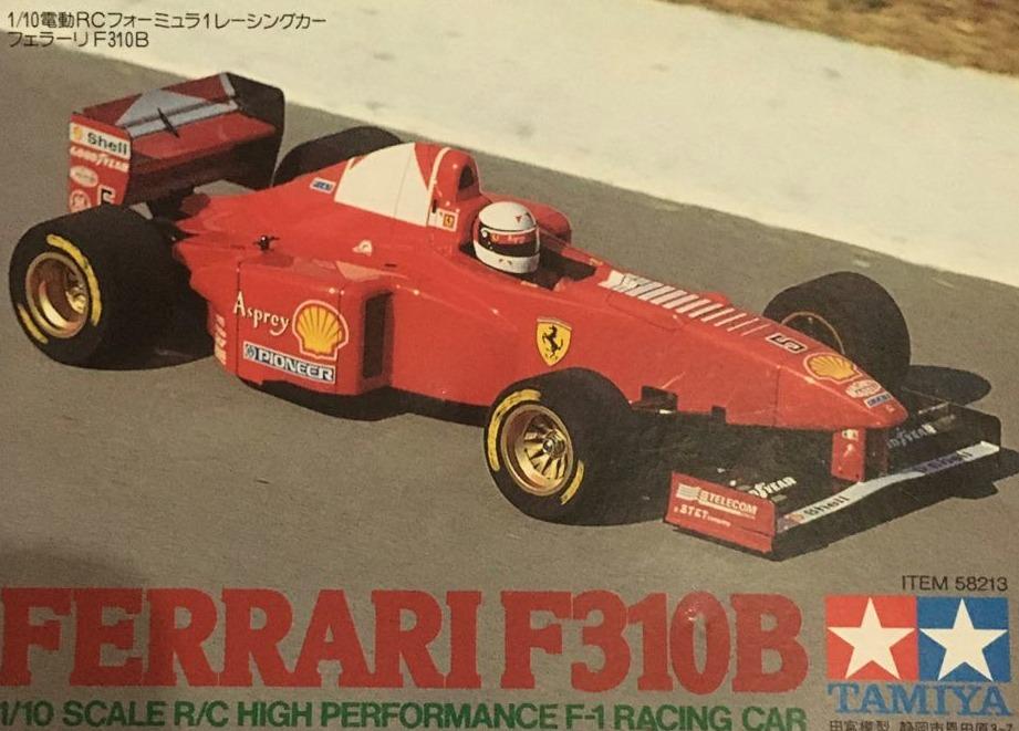 Tamiya Ferrari F310B Body Parts and Wheel/Tire Set, Hobbies & Toys ...