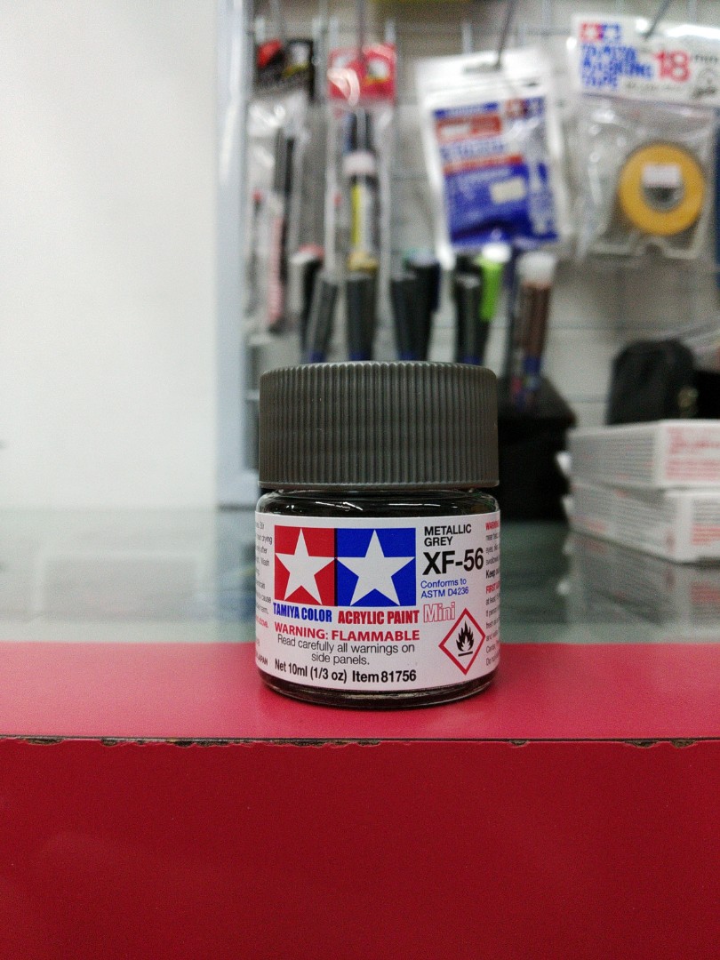 Tamiya XF-56 Metallic Grey Acrylic Paint Mini, Hobbies & Toys ...